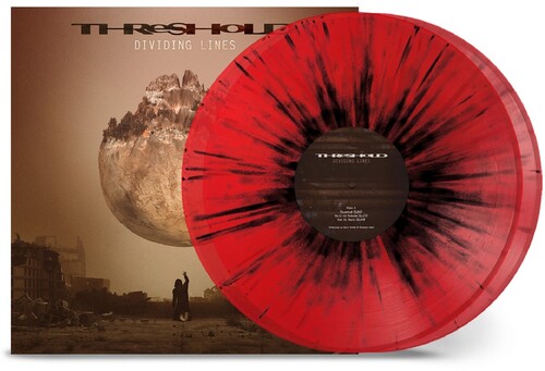 THRESHOLD 'DIVIDING LINES' 2LP (Transparent Red w/ Black Splatter Viny