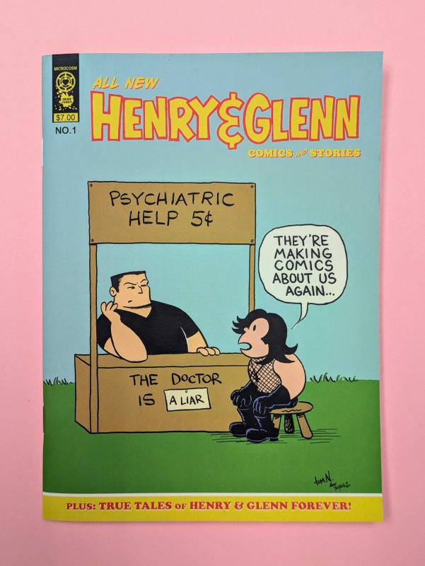 HENRY AND GLENN FOREVER AND EVER COMIC BOOK - #1