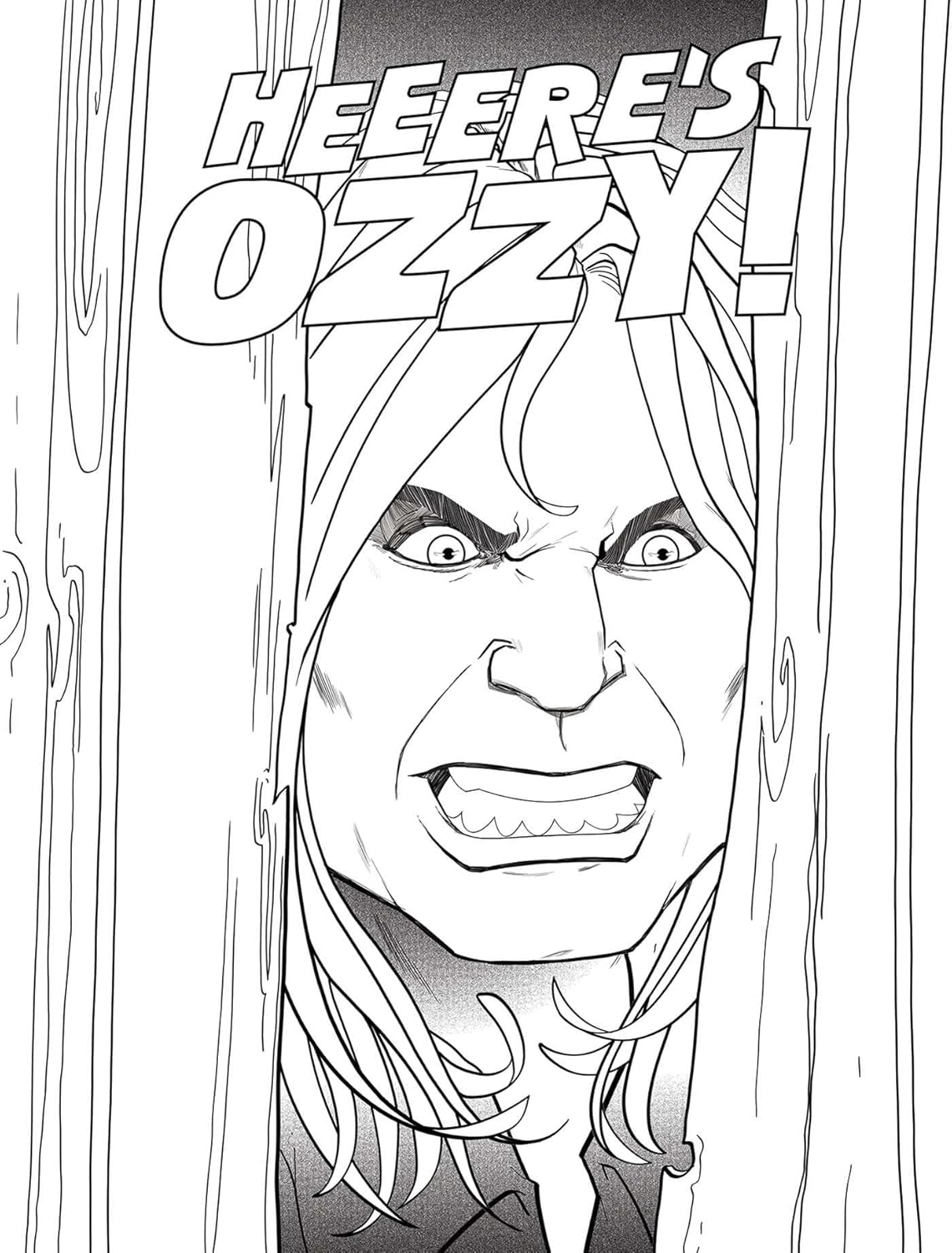 OZZY OSBOURNE: THE OFFICIAL COLORING BOOK