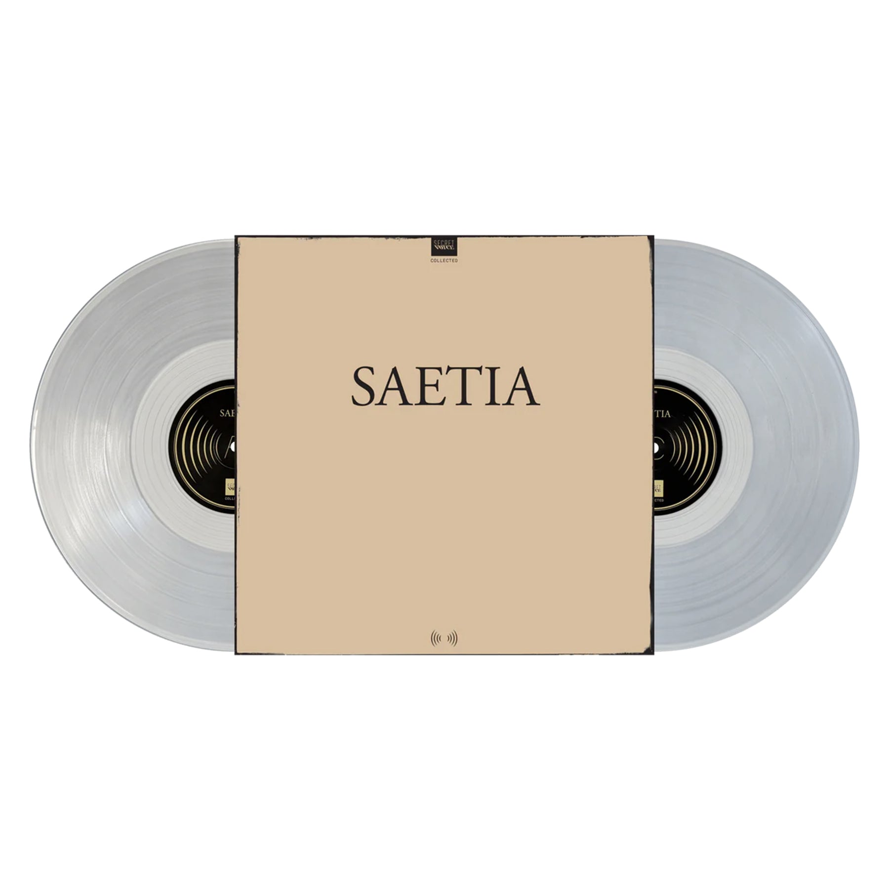 SAETIA 'COLLECTED' 2LP (Clear Vinyl)