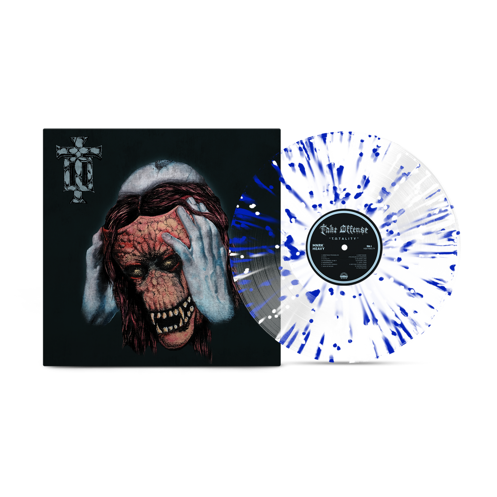 TAKE OFFENSE 'T.O.TALITY' LP (Clear Cobalt Splatter Vinyl)