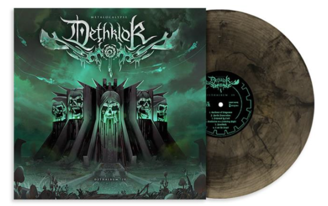 DETHKLOK 'DETHALBUM IV' LP (Black & Clear Smoke Vinyl)