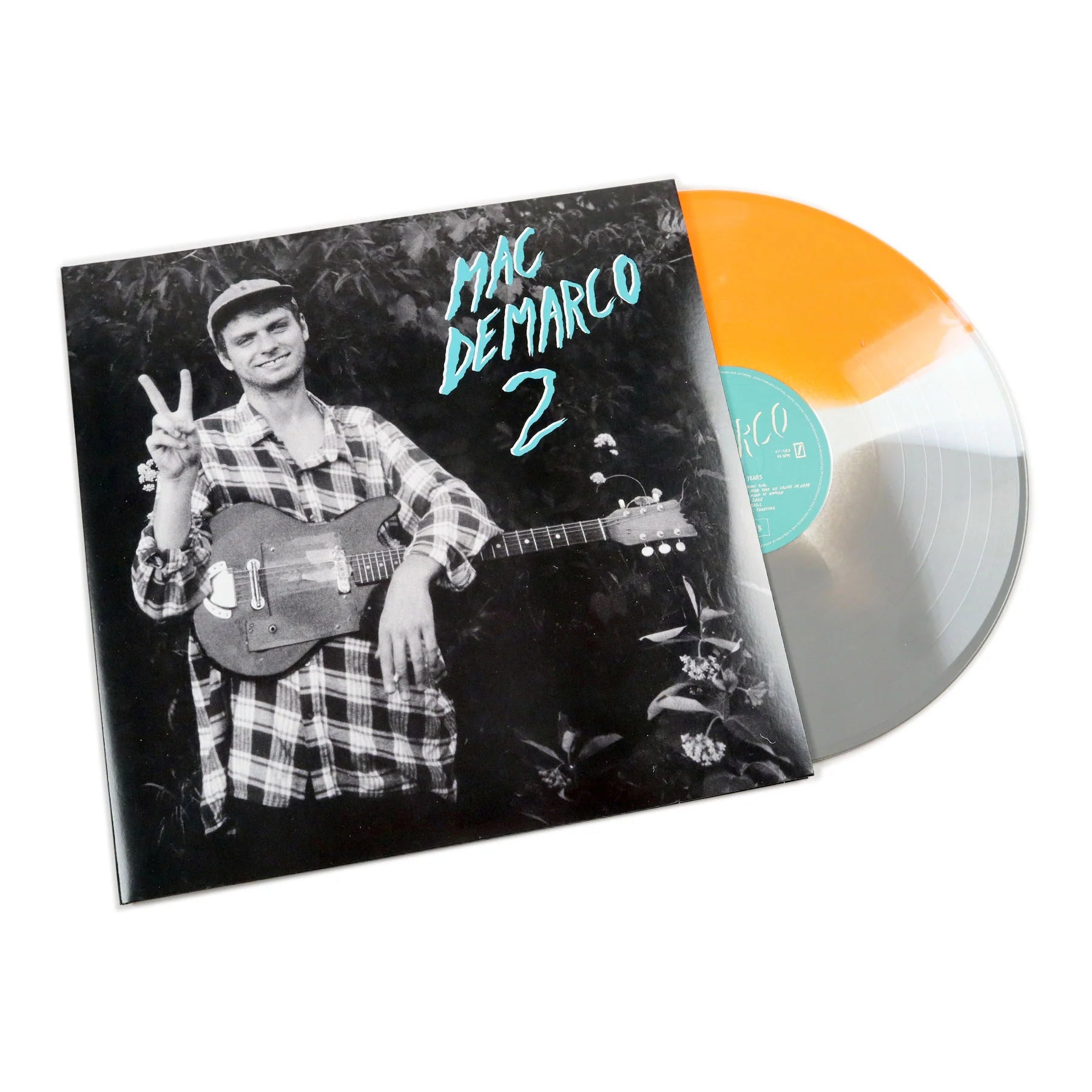MAC DEMARCO '2' 2LP (10th Anniversary Edition, Grey White & Orange Vin