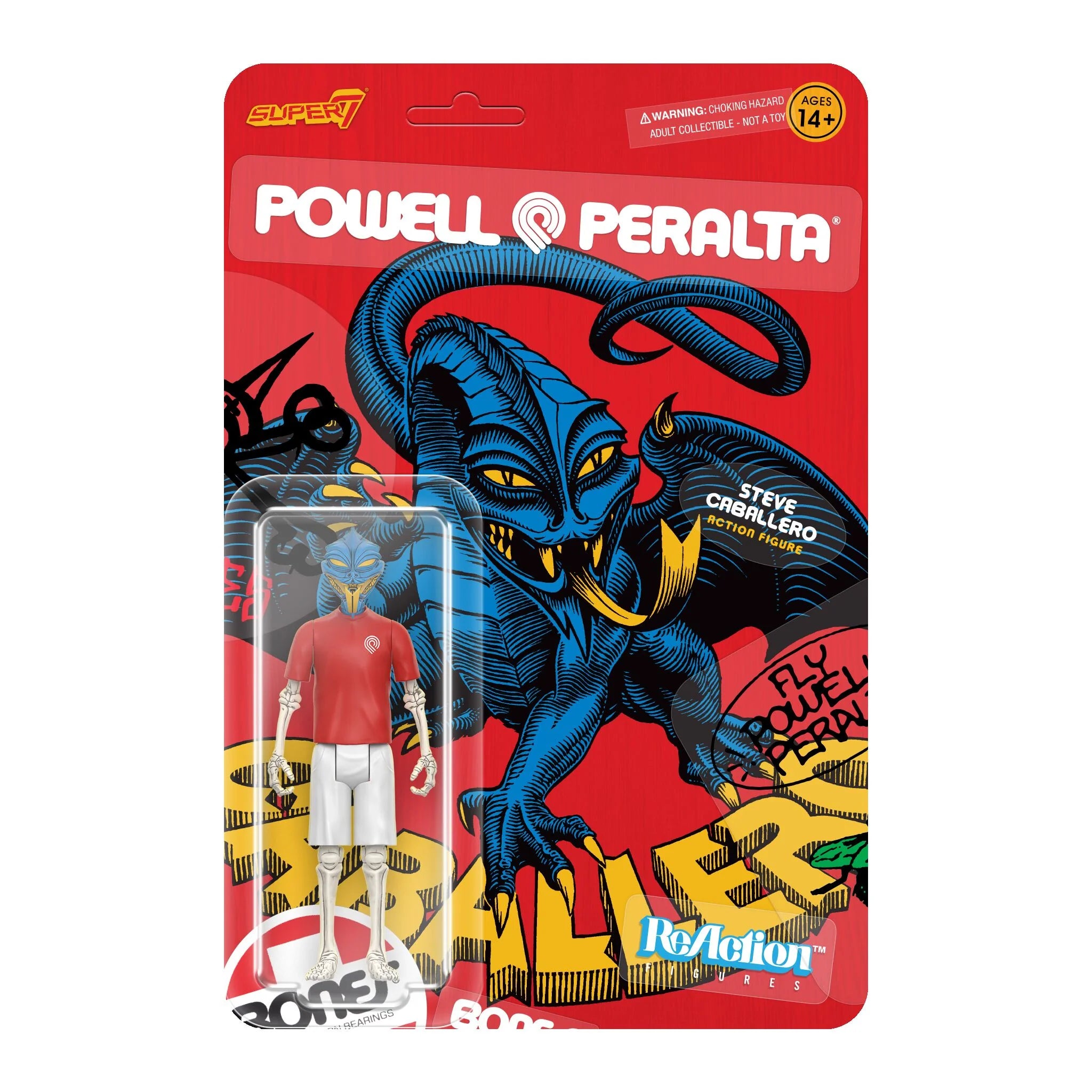POWELL-PERALTA REACTION FIGURES WAVE 5 - STEVE CABALLERO DRAGON (ANIMA