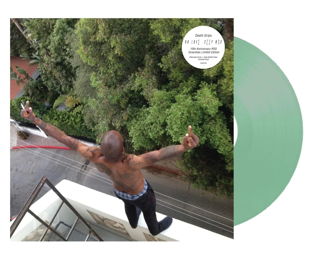 DEATH GRIPS 'NO LOVE DEEP WEB' LP (Anniversary Edition, Coke Bottle Cl