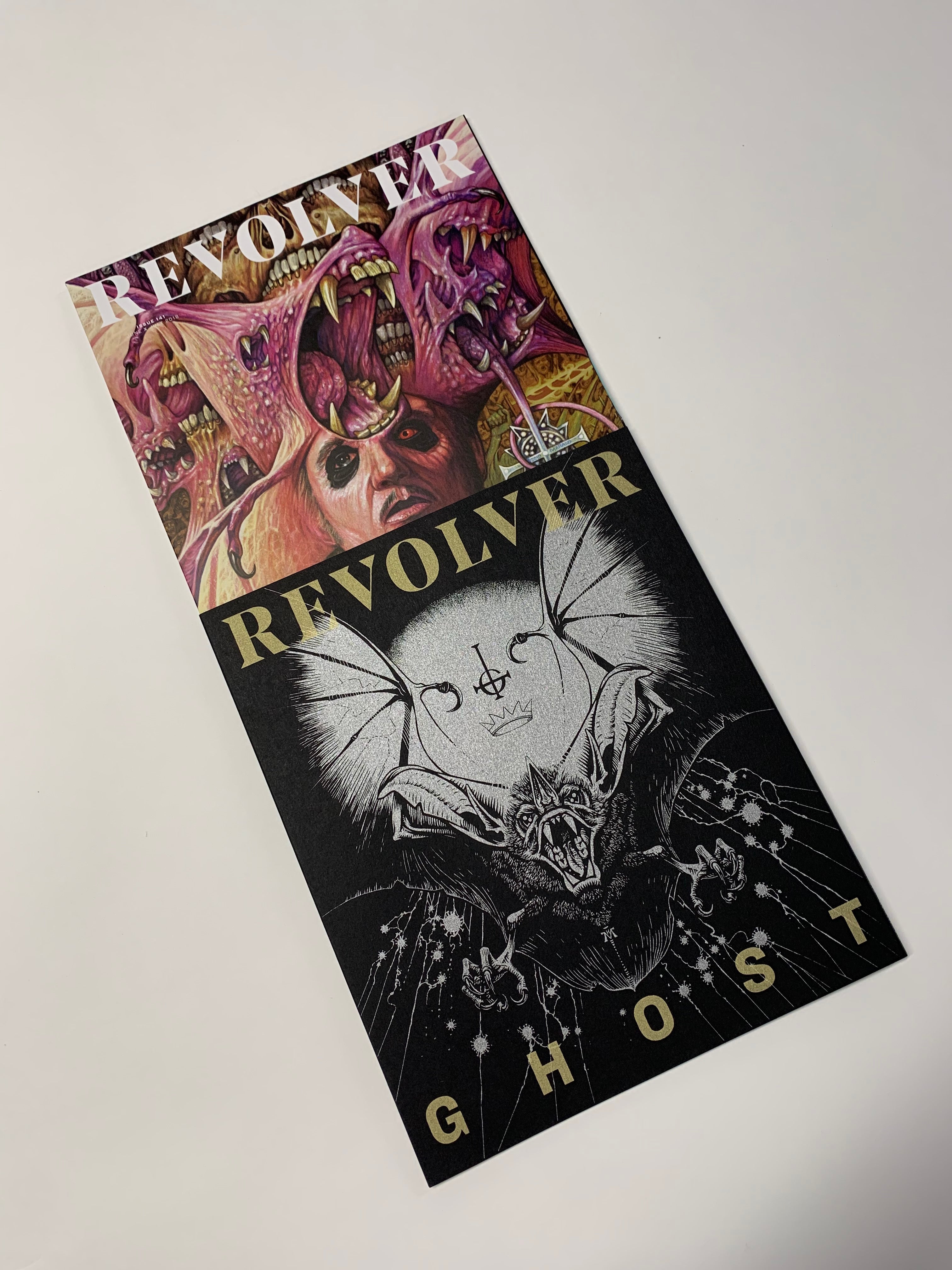 GHOST LIMITED EDITION SCREEN PRINTED SLIPCASE AND COVER BY MARALD VAN