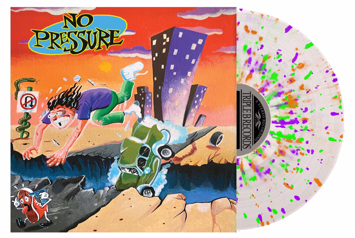 NO PRESSURE (THE STORY SO FAR) S/T LP (LIMITED CLEAR W/ COLOR SPLATTER