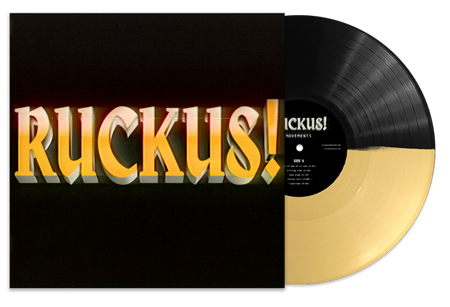 MOVEMENTS ‘RUCKUS!’ LP (Limited Edition – Only 500 Made, Half Black
